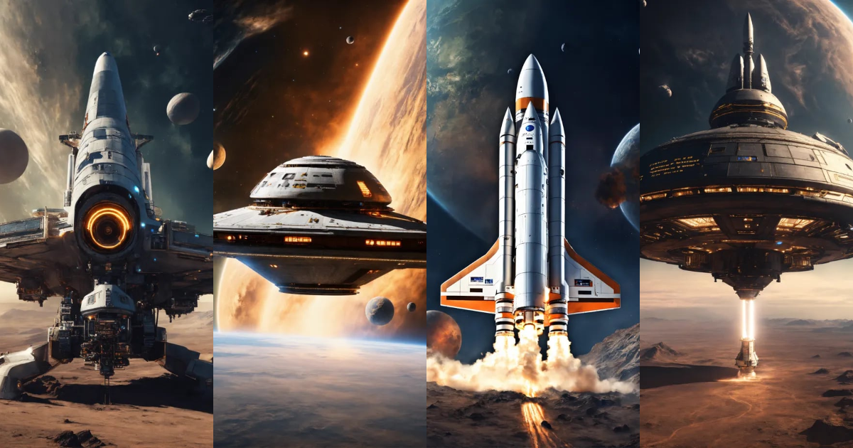 Lexica - Ultra realistic photo of a highly advanced spaceship