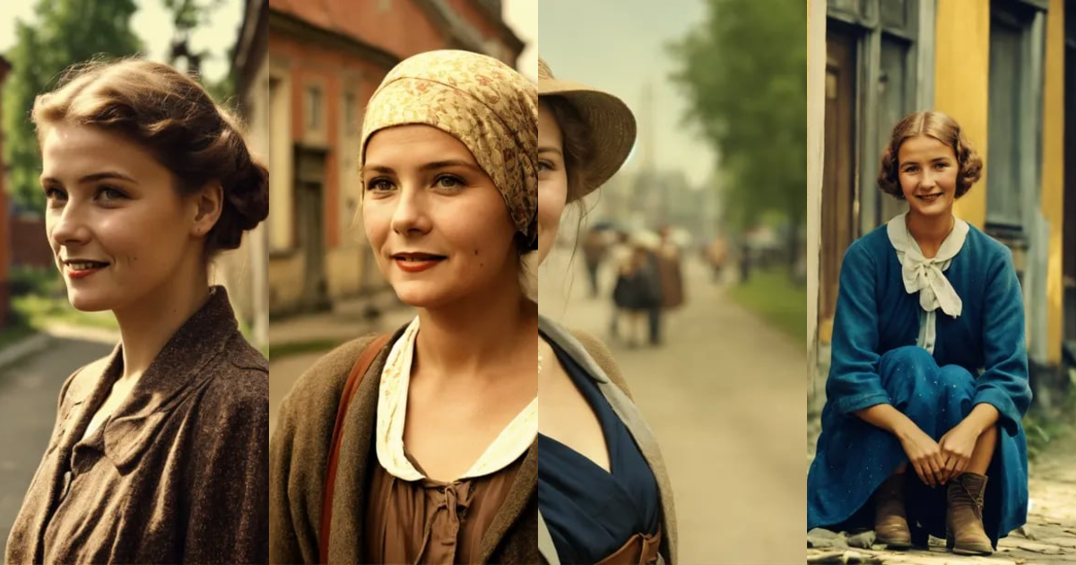 Lexica - Buaty poland think poor woman age 20, 1920-1930 on streen in ...