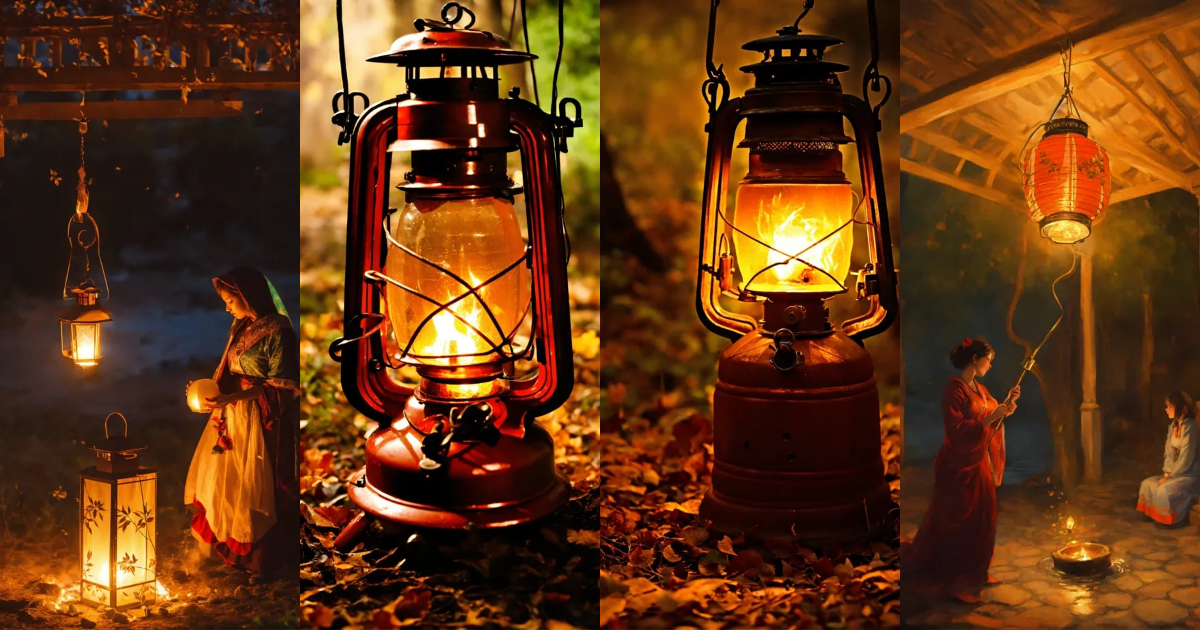 Lexica - Extinguished the lantern and women fell in well