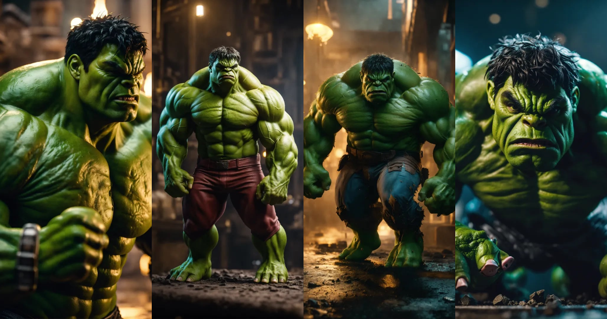 Lexica - Hulk themed pig, amazing, intricate, sharp focus, fantasy ...