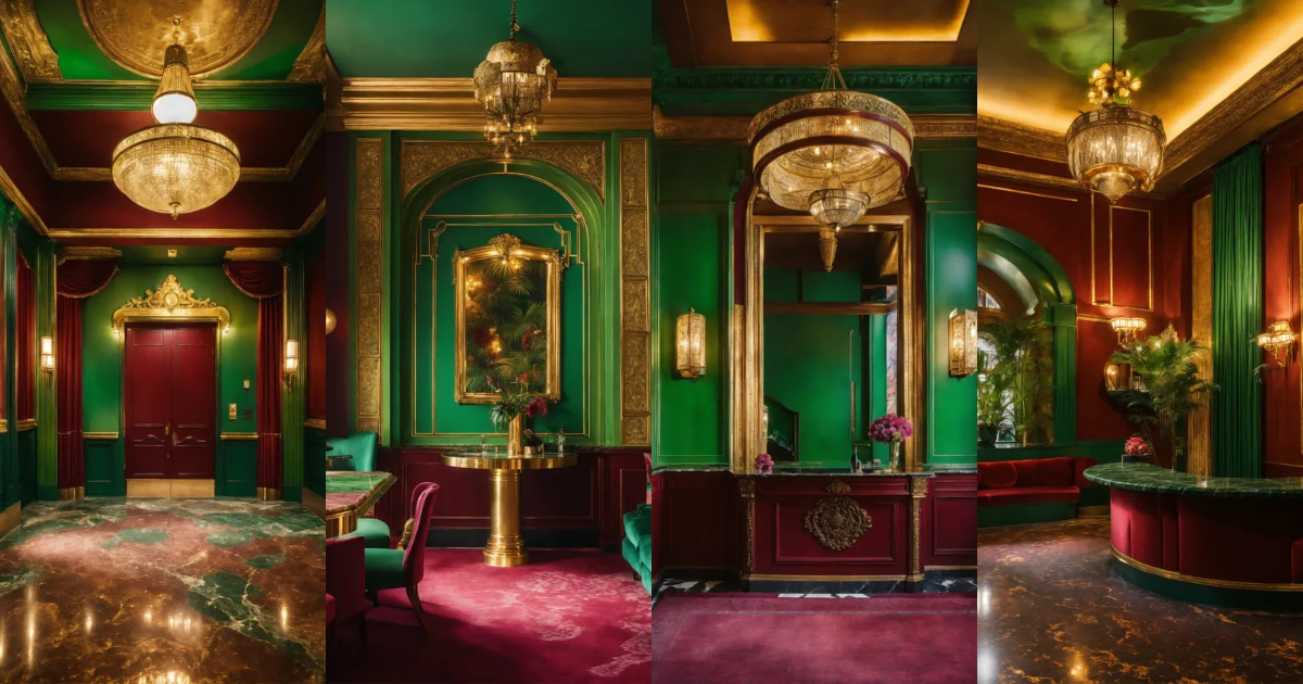 Lexica - A bohemian. Espectacular tropical lobby for a nightclub with ...