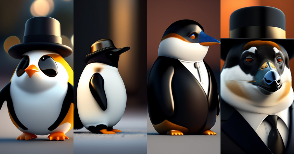 Lexica - Jerry Nadler dressed as a Penguin, wearing a monocle, 3d ...