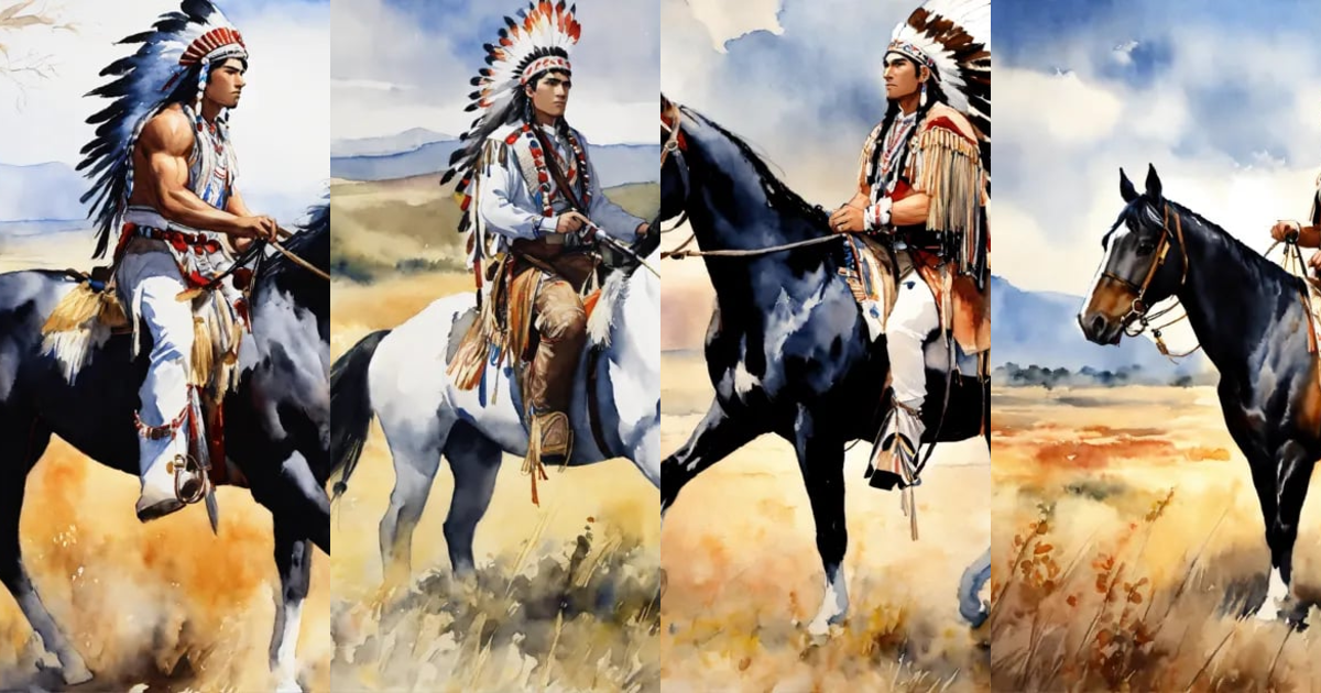 Lexica - Create a full figure image, watercolor painting, of a handsome ...