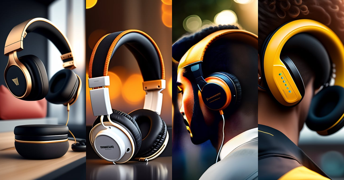 Lexica - Amazon Product headphone listing design