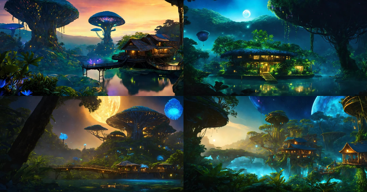 Lexica - Planet pandora, avatar movie, Na'vi planet, alien rainforest ...