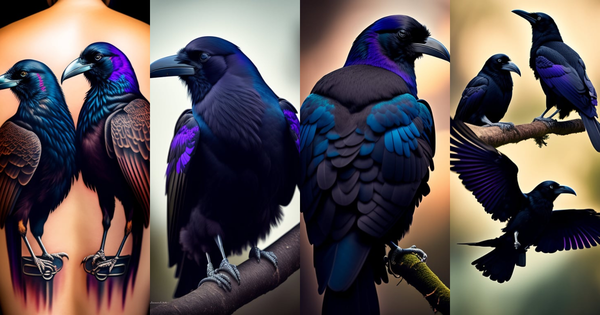 Lexica - Tatoo of two ravens