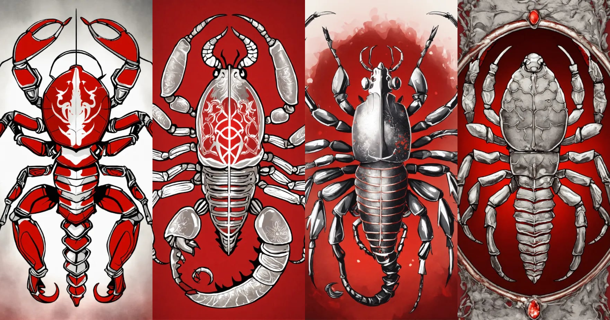 Lexica - T shirt graphic image of a Mystical and magical scorpion in ...