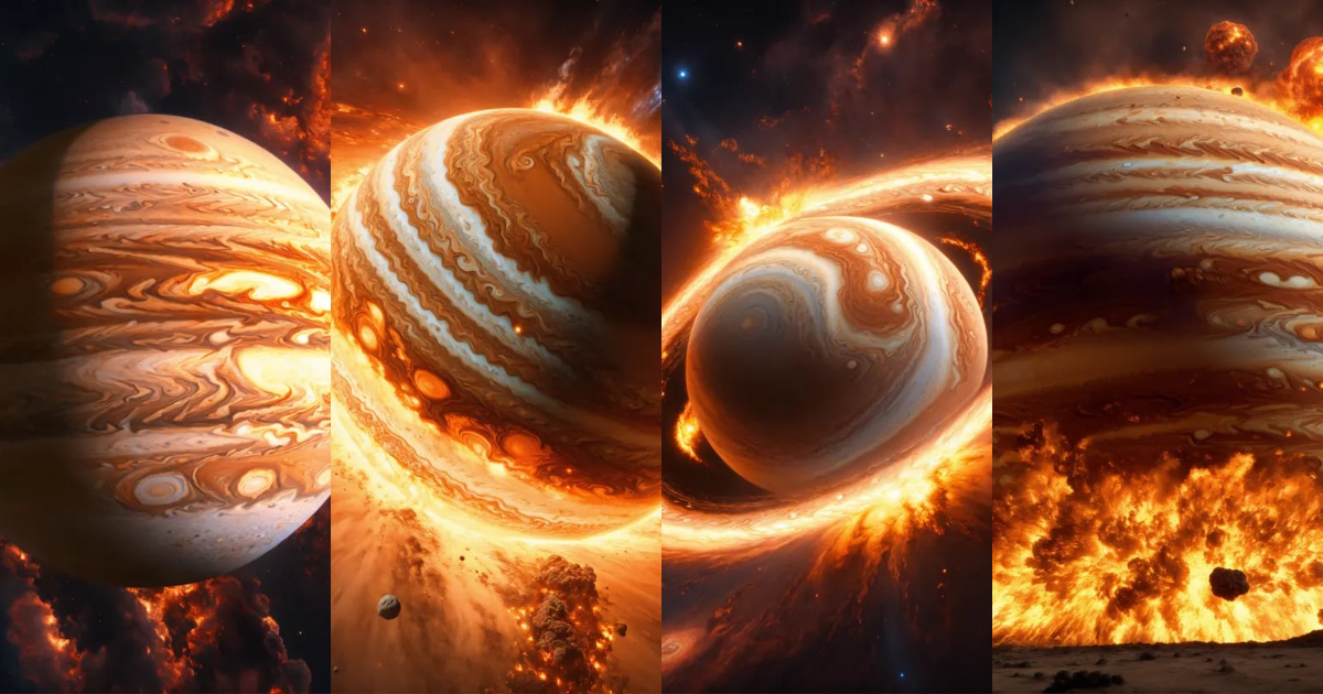 Lexica - Jupiter explosion, 8k