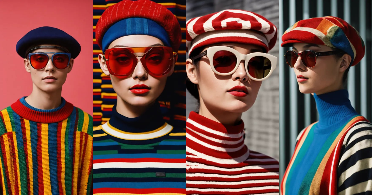 Lexica - Front profile half body model show Photography, in the ...