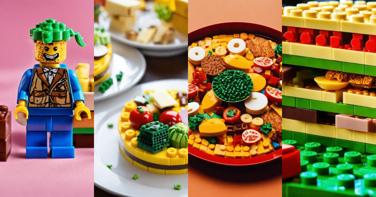 Lexica - Food lego