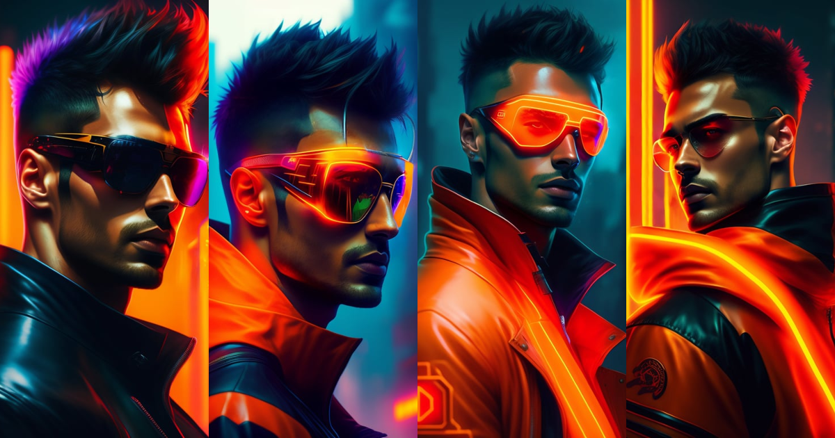 Lexica - Theo james as cyclops, cyberpunk futuristic neon, by ismail ...