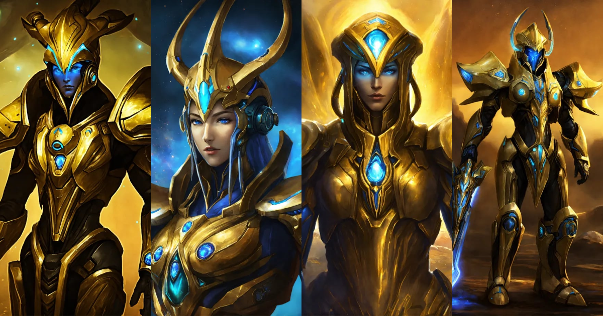 Lexica - Protoss adept, starcraft protoss art
