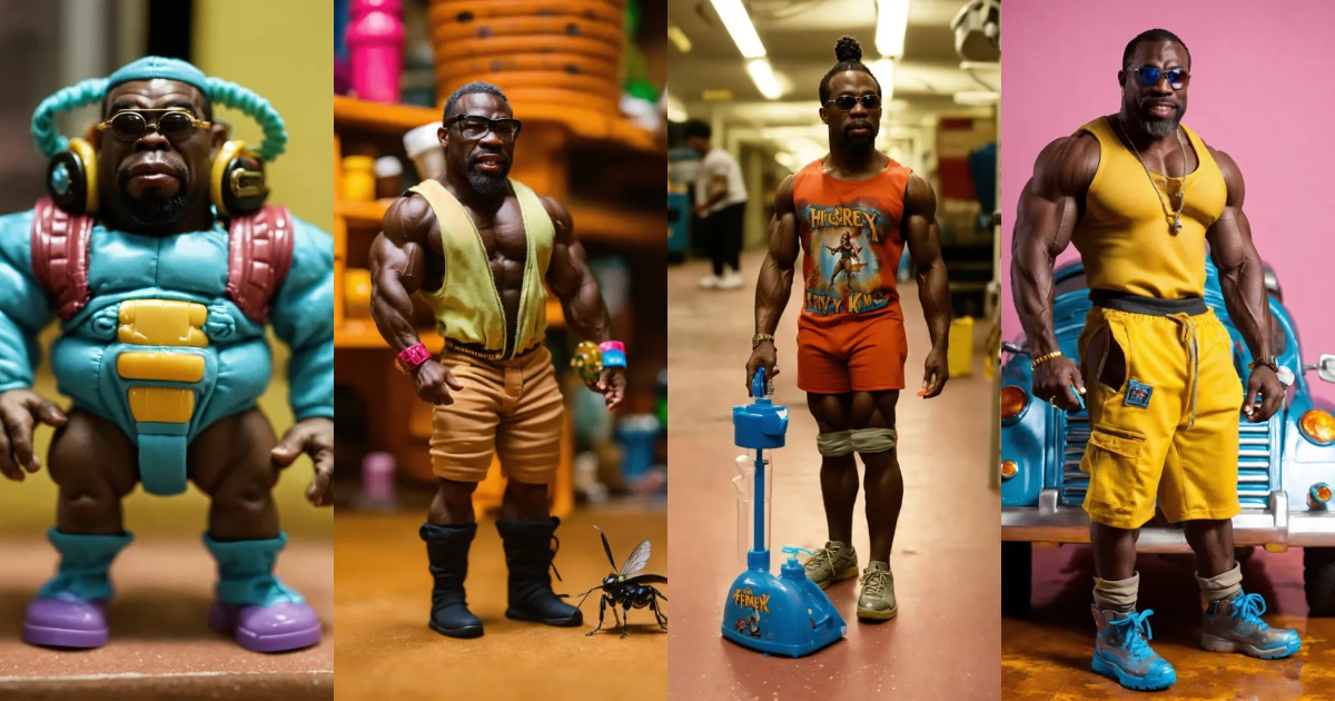 Lexica - 1 inch Bug size Shrunk tiny shrinking micro Rapper fairy toy ...