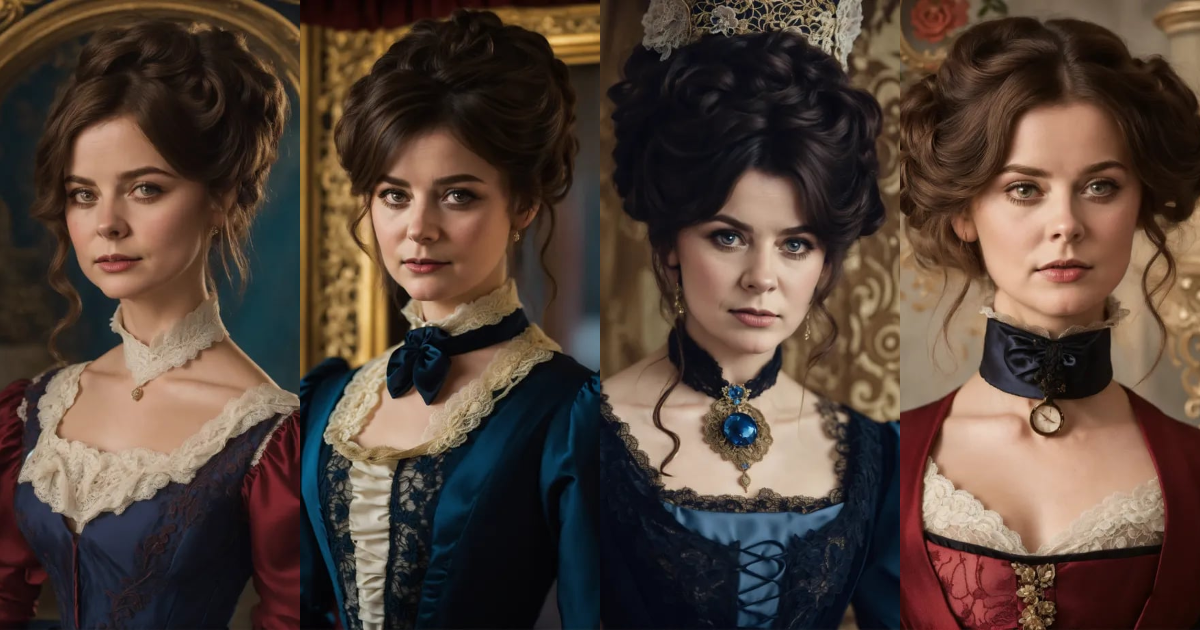 Lexica - "Victorian Clara Oswald", big hair, time travel, victorian ...