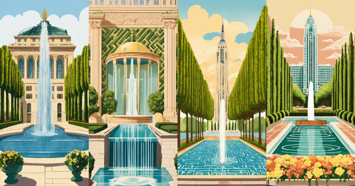 Lexica - Water falls, The geneva water fountain jet d’eau, cypress ...