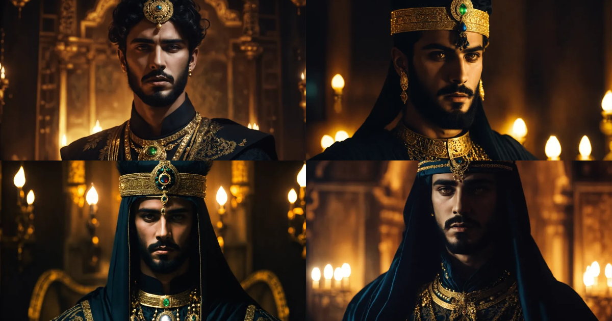 Lexica - Dark, mysterious and dramatic portrait of a young handsome ...