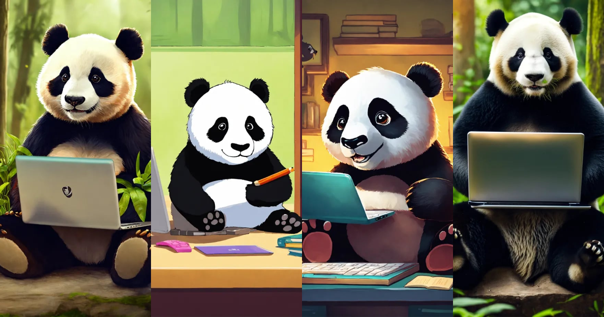 Lexica - A cute intelligent panda teaching you how to learn stuff online