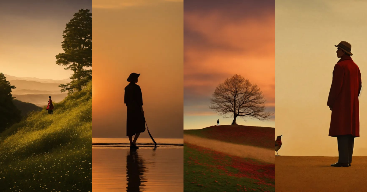 Lexica - Patience, personified, minimalist , sharp, artistic