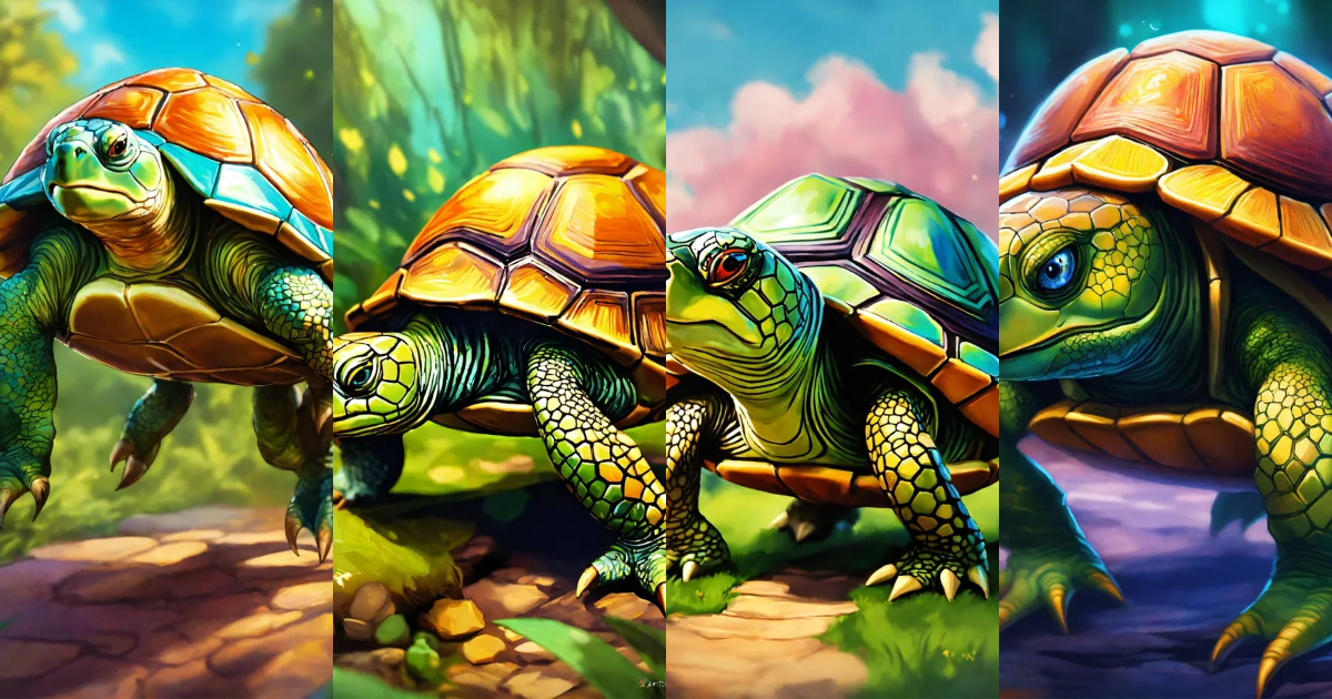Lexica - The Mock Turtle, from Alice in Wonderland, realistic cartoon ...