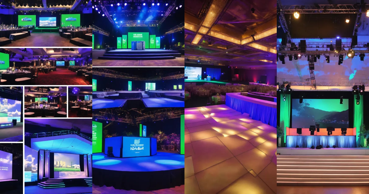 Lexica - Design a medium size stage for a corporate achievement ...