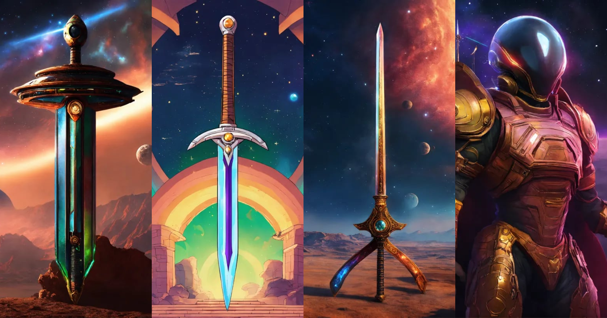 Lexica - An alien galactic sword