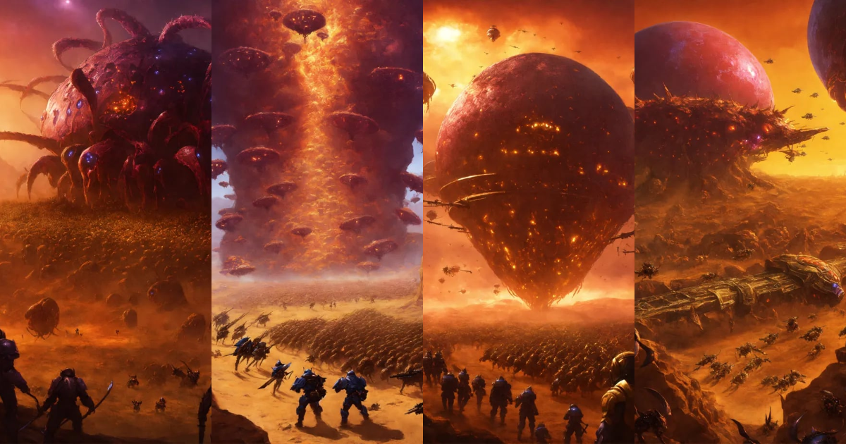 Lexica - The zerg hive invading earth