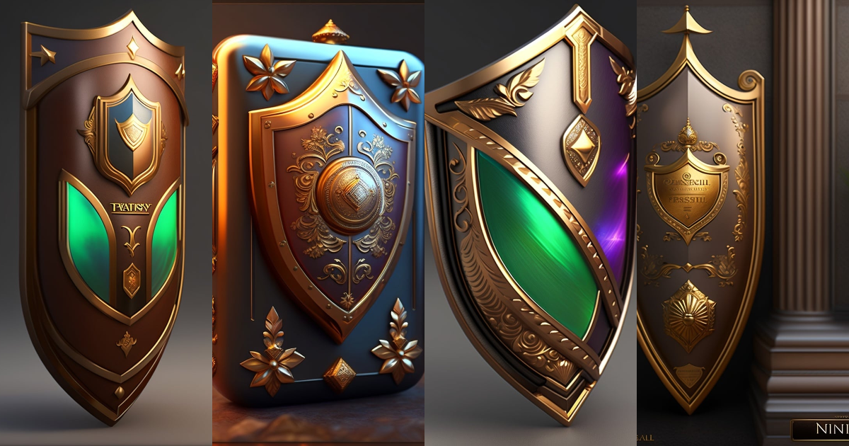 Lexica - Fantasy Shield reference digital art --niji, (Realistic):1.3