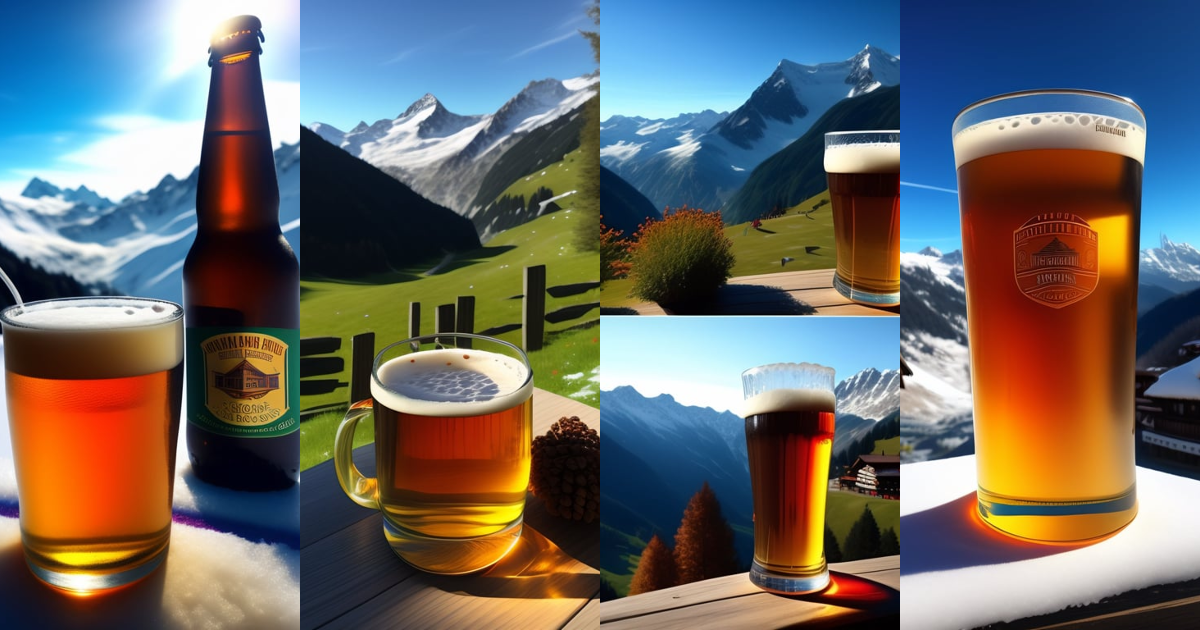 Lexica - Drinking beer in the alps