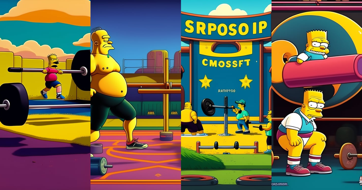Lexica - Simpsons CrossFit