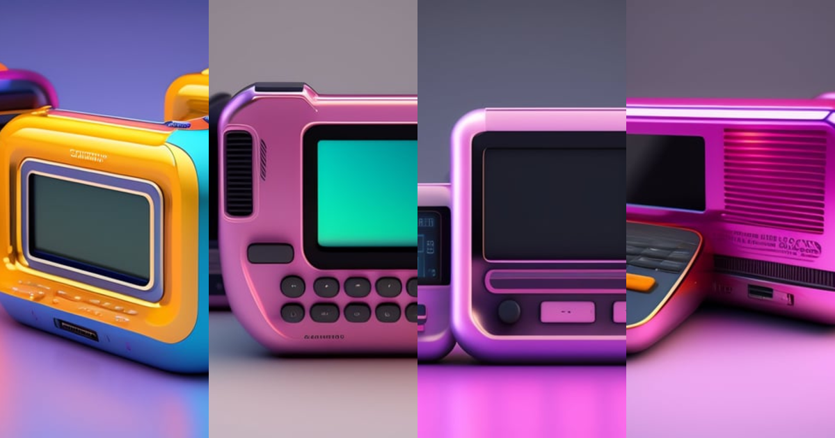 Lexica - Vintage personal handheld computer assistance devices, 1990s ...