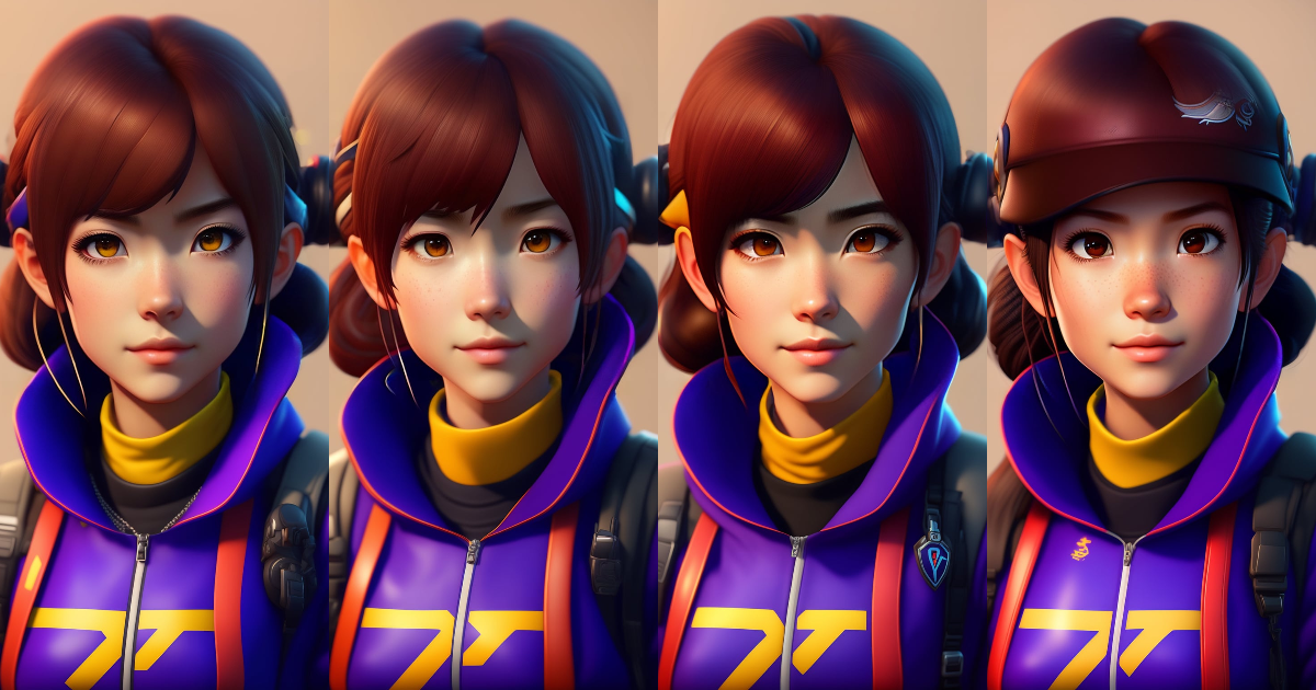 Lexica - 16 years girl, Aunt Cass from tracy overwatch, anime, pixar ...