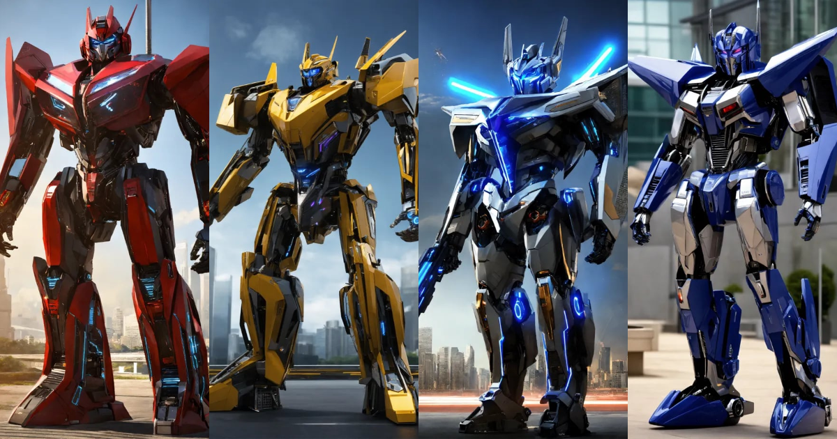 Lexica - Futuristic style transformer {prompt} . sleek, modern ...