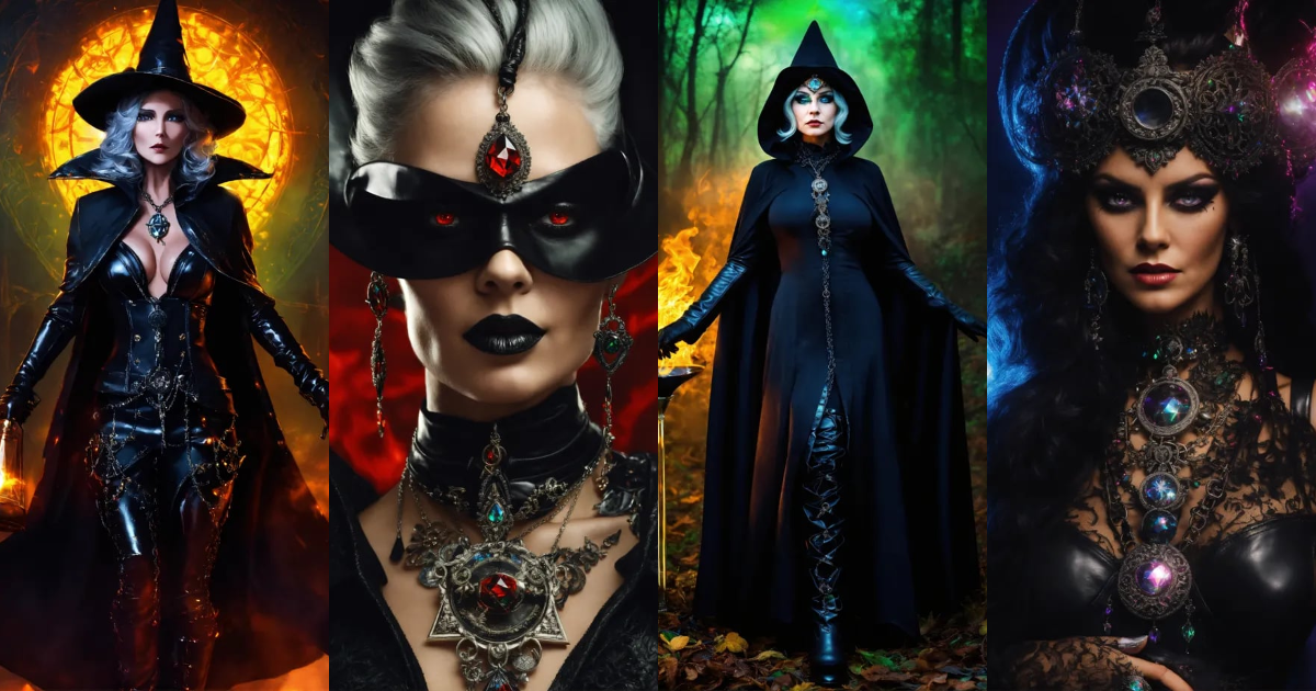 Lexica - Hypnotic powerful bewitching stunning captivating grandmother ...