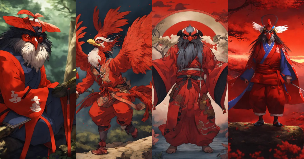 Lexica - Tengu, nez rouge comme pinokio mystérieux