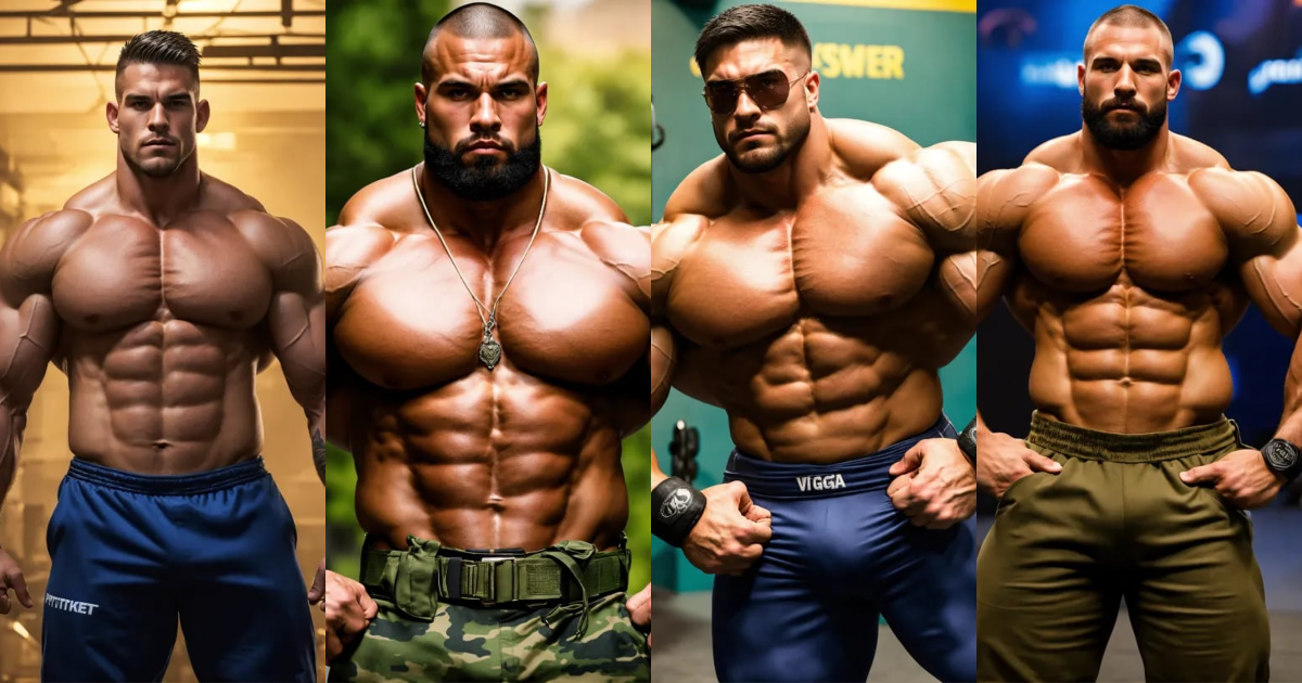 Lexica - 30-year-old man with big muscles, big bodybuilder, body like a ...