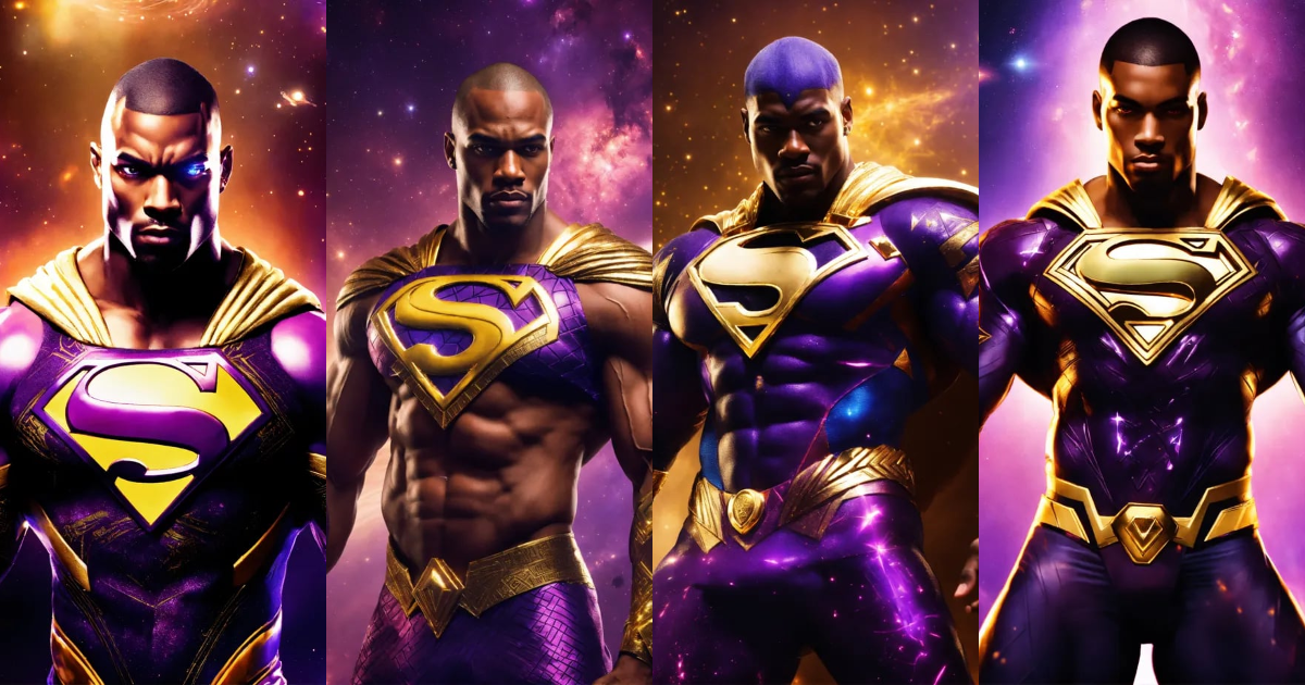 Lexica - Ultra-detailed purple black & gold hieroglyphics-designed ...