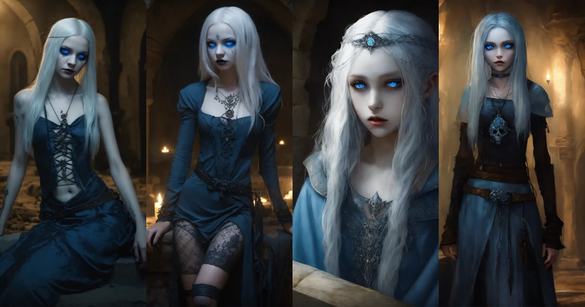 Lexica - Sehr kindhafte deadly pale twelve year old female goth ...