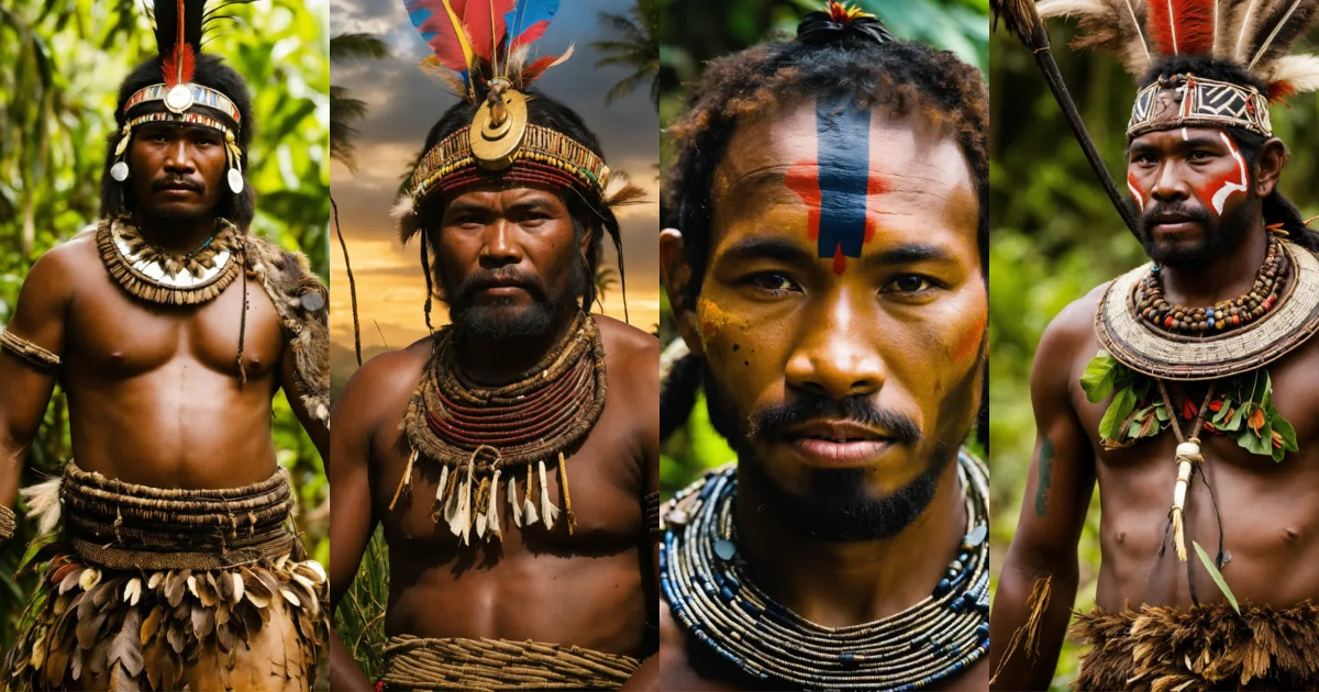 Lexica - Generate a warrior from the Tolai People in the East New ...