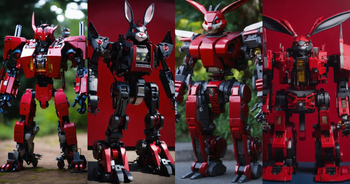 Lexica - Troll bunny transformer, part 1 | mrkt robot by x1, in the ...