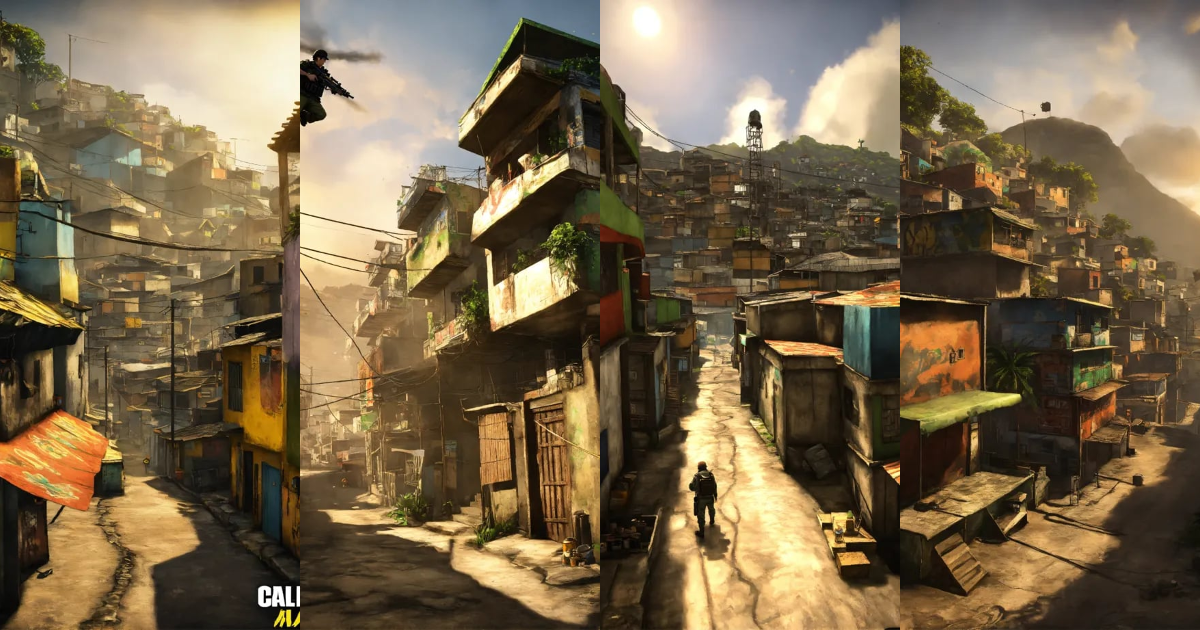 Lexica - Favela call of duty map
