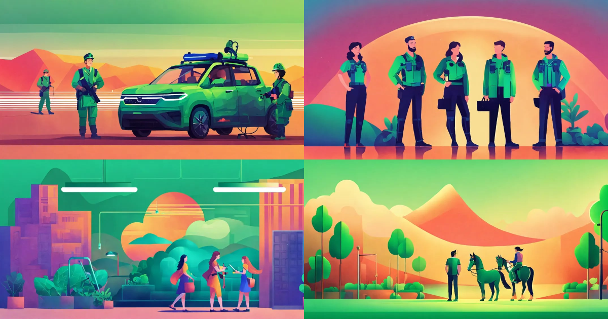 Lexica - Lead team. simple flat gradient illustration. jade