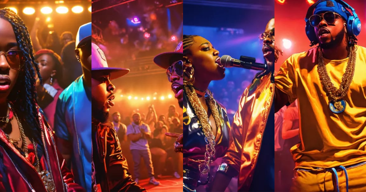 Lexica - Pop art, hyperrealist portrait of battle rapper "Geechi Gotti ...