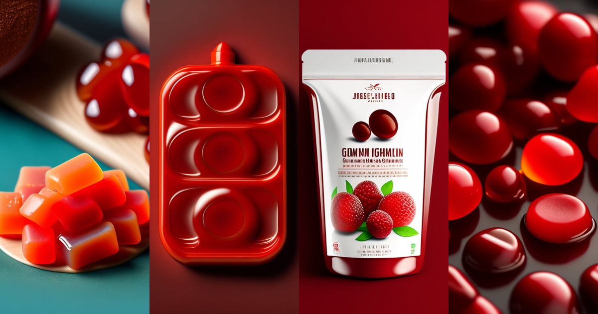 Lexica - Redish brown tasty supplement gummies