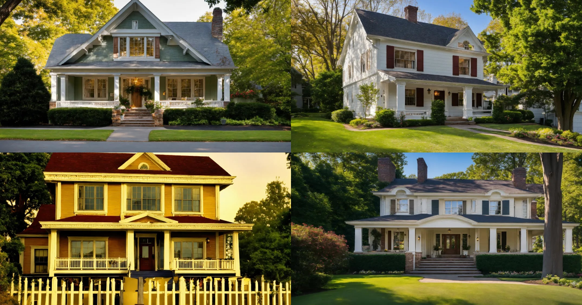 Lexica - 1920s colonial revival house