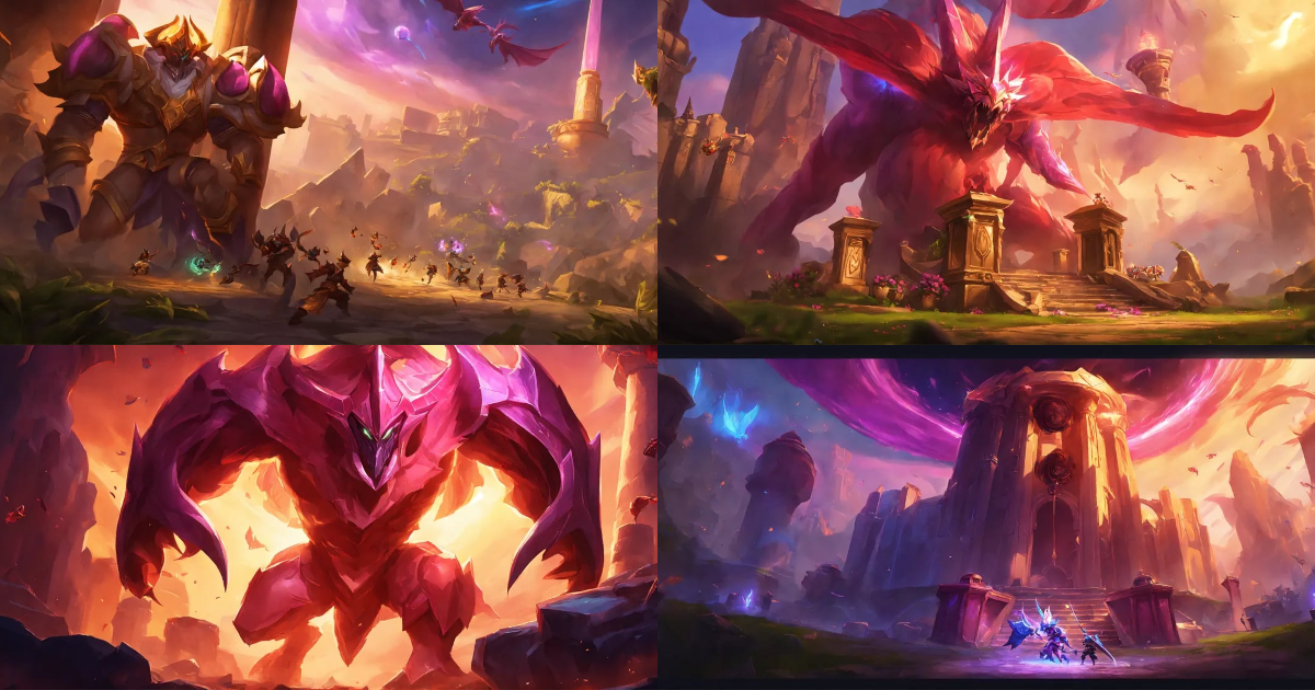 Lexica - "Pillar Fight" Event, League of Legends Challenge, 5v5 ...