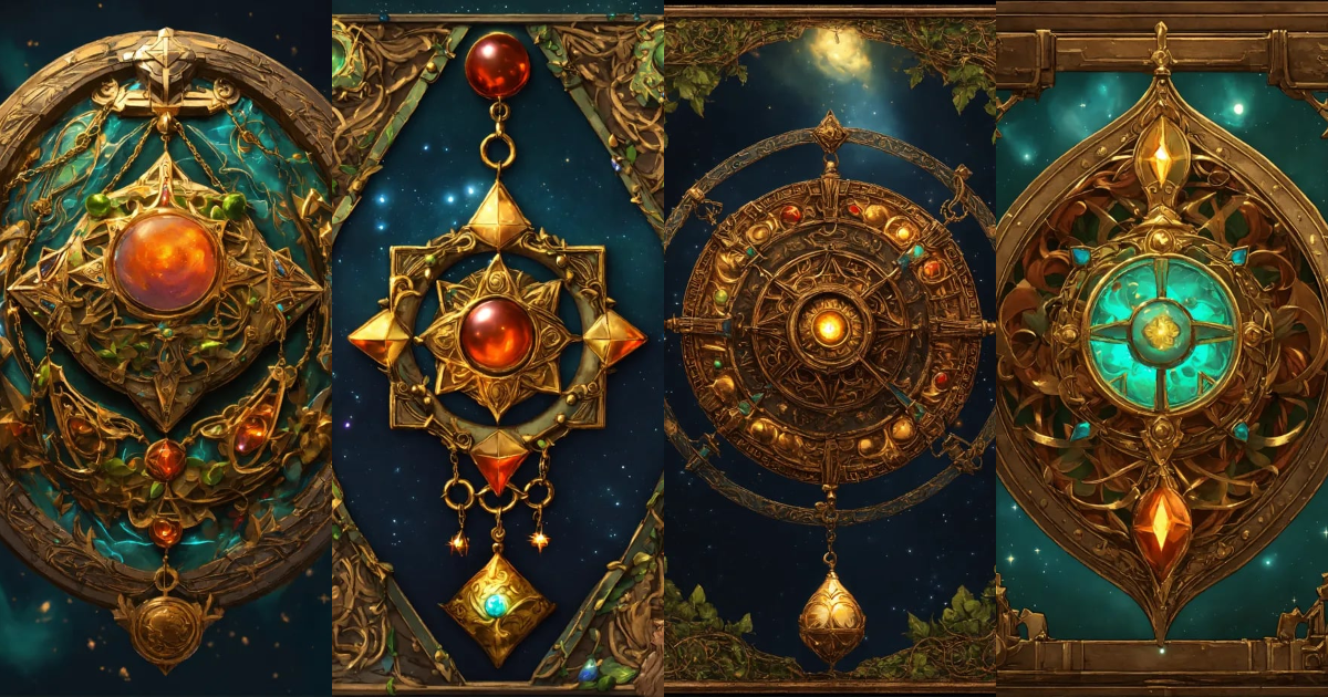 Lexica - A celestial amulet for a God of Gnomes and Halflings in the ...