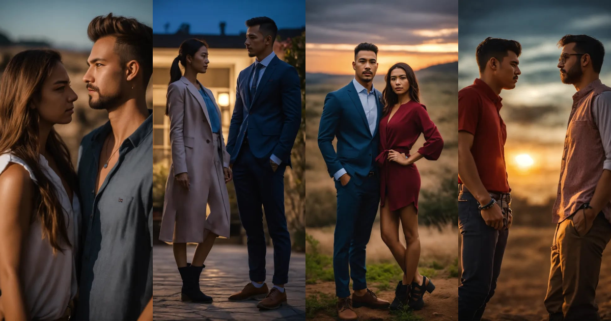 Lexica - "Unified Vision Determined Couple Ready to Overcome Challenges ...