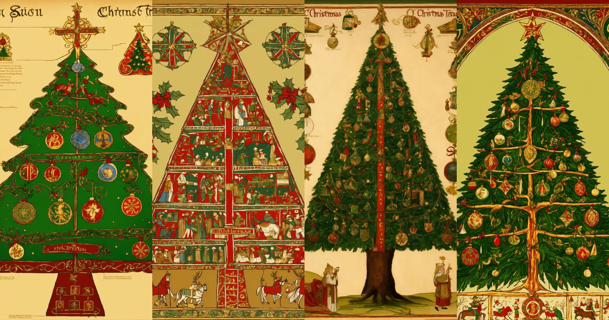 Lexica - Anglo saxon christmas tree