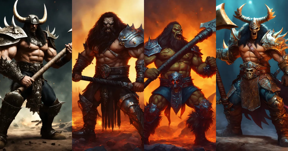 Lexica - Unknown game character creature of heavy metal music manowar ...