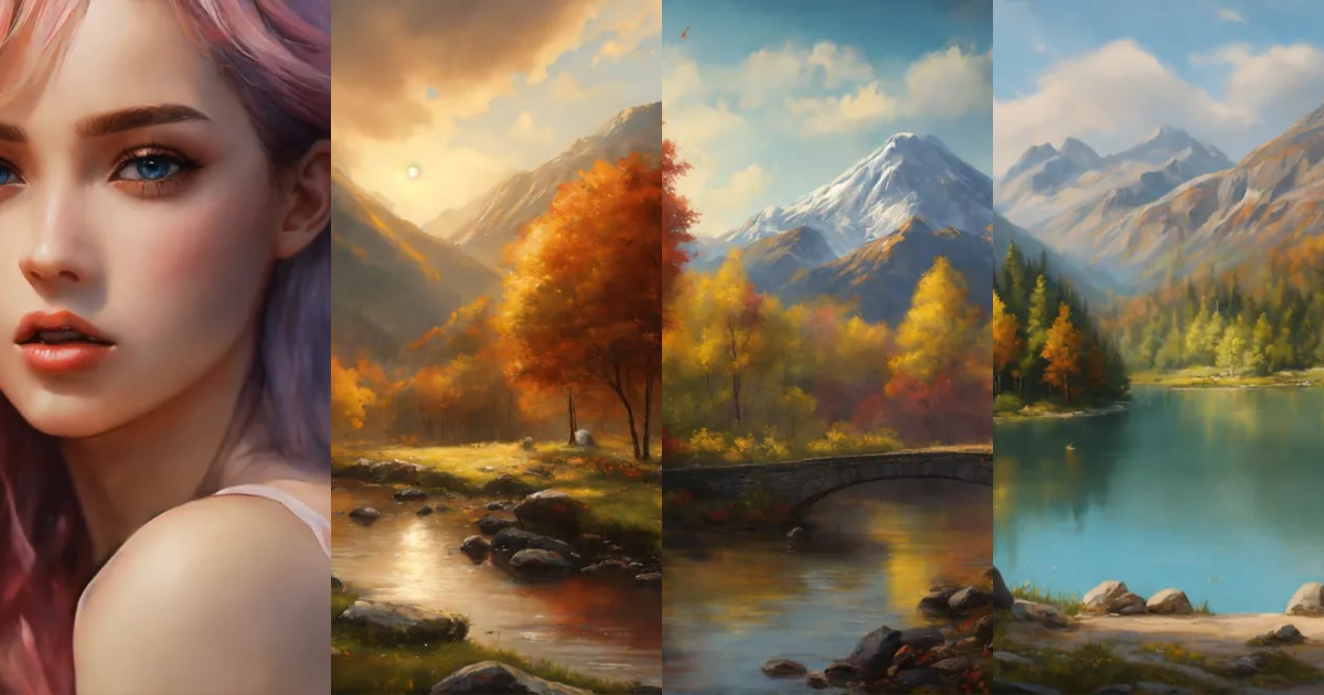 Lexica - Realistic canvas paintings, 8k